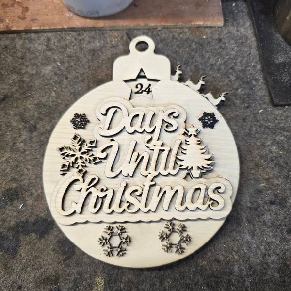 Free Standing Snowy Christmas Tree Svg Laser Cutting Files, Christmas ...