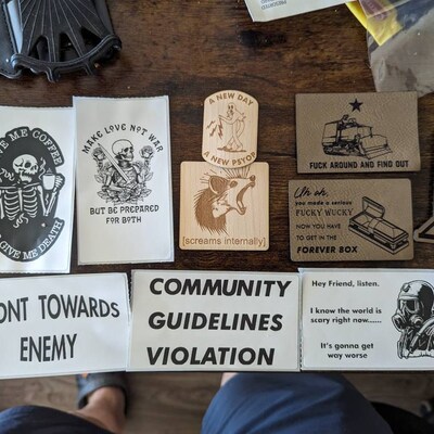 NYET Rifle is Fine Morale Patch Russian Propaganda Meme - Etsy