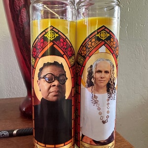 Request A Saint Custom Saint Candles Personalized Prayer Candles Custom ...