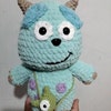 Mini Monster-keychain Version Crochet Pattern by Aquariwool Crochet ...