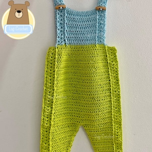 Crochet Pattern Baby Overalls Newborn to 24 Months - Etsy