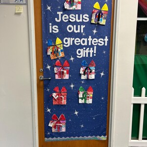 Jesus is the Greatest Gift Craft, Christmas Craft, Sunday School ...