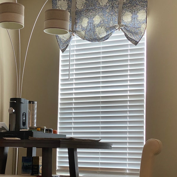 Natural Linen Cafe Curtains in Classic Gingham, Custom Size Farmhous ...