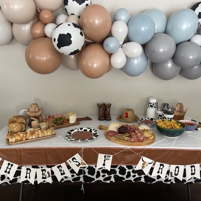 Western 2nd Rodeo Banner Second Rodeo Birthday Wild West Not My First ...