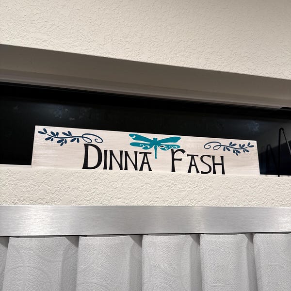 Dinna Fash Sign, Outlander Sign, Outlander Decor, Outlander Gift ...