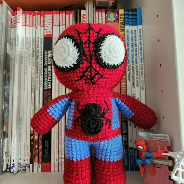 Low Sew, Hero Spider Chibi PDF Pattern amigurumi Pattern, Crochet ...