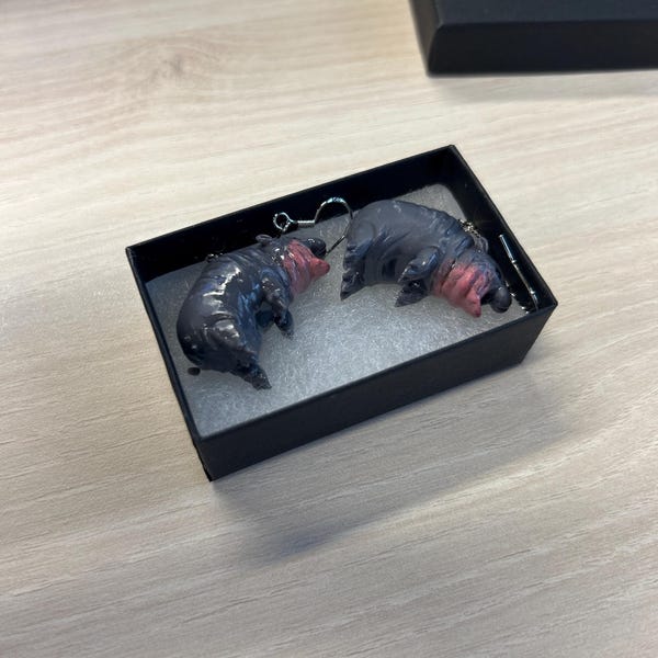 Hand-painted Miniature Deer Mini/micro Figurines for DIY, Jewelry ...