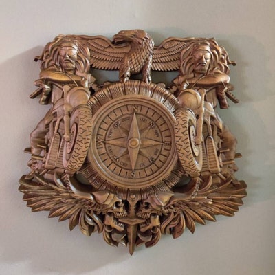 Wall Carved Wood Cross, Armenian for Gift, Carved Wooden Cross ...