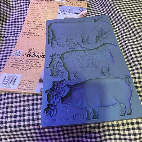 Retro IOD Stamp - Etsy