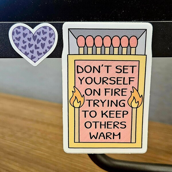 Everything is Fine Sticky Notes, Funny Memo Pad, Cute Notepad, Home ...