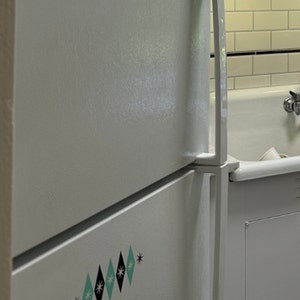 Astro Atomic Diamond DECAL Mailbox Address Numbers Retro Mid - Etsy