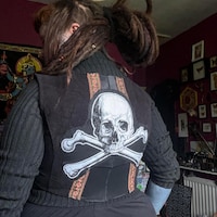 Witches Back Patch Large Patch Medieval Illustration Punk - Etsy Canada