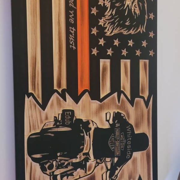 Custom Motorcycle Flag. American Motorcycle Flag. Biker Flag. Custom Millitary Biker Flag ...