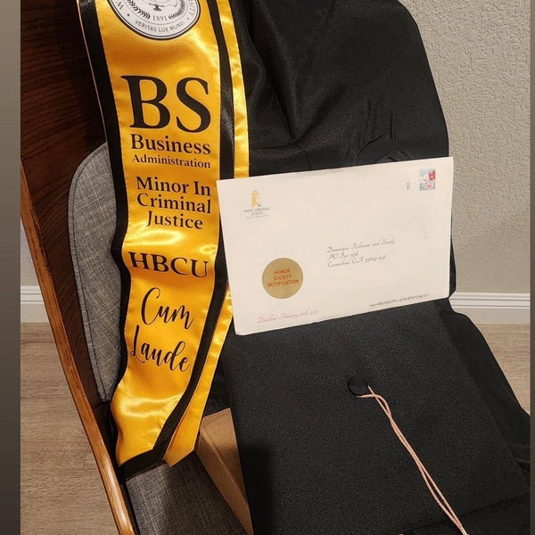 Custom Graduation Trimmed Stoles Sashes Design Decoration Silk Satin ...