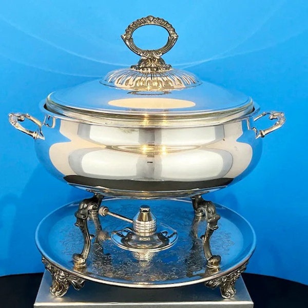 Stunning 5 Piece Heavy Tea Set by Wallace, 1200 Series Baroque Style - Etsy