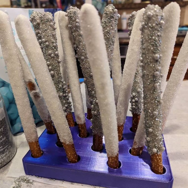 24 Hole Cake Pop Stand - Cake Pop Display - Treat Display - Cake Pop ...