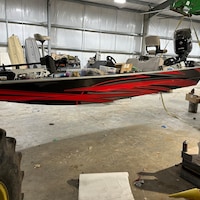 Typhoon (blue) Boat Wrap Kit Vinyl Graphic Decal 3M - 15 Sizes ...