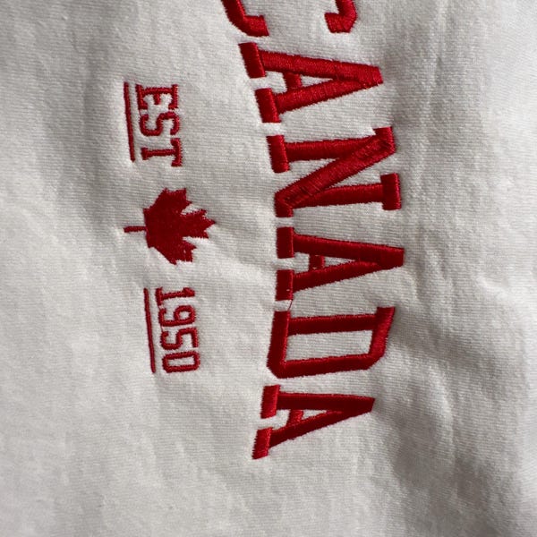 CANADA SWEATSHIRT Embroidered Canada Crewneck Sweatshirt Canada Gift ...