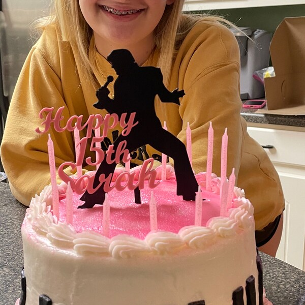Elvis Personalized Custom Cake Topper - Etsy