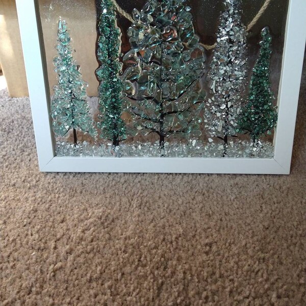 Crushed Glass, Shell and Resin Sea Turtles - Etsy