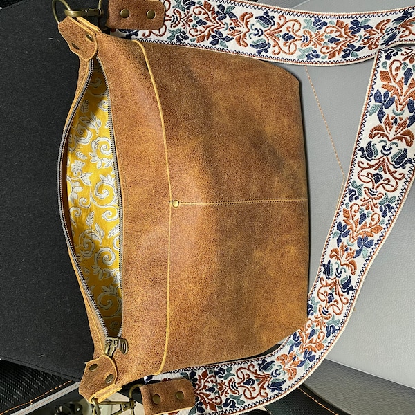 Leather Bag Sewing Pattern PDF + Video Tutorial Borla S-XL Sizes - Etsy