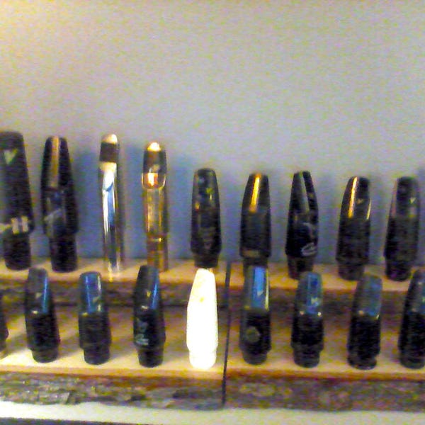 Sax Saxophone Wooden Stand Holder for 12 Soprano Alto Tenor Bari ...