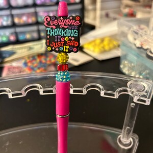 Teacher Appreciation Gift, Teacher Apple Pen, Bling Pen, Teacher Heart ...