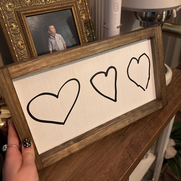 Custom Hand Drawn Wooden Sign, Custom Sign From Hand Drawing, Kids ...