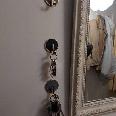 Folding Alloy Wall Mount Hook, Heavy Duty Invisible Hooks, Hanging Coat ...