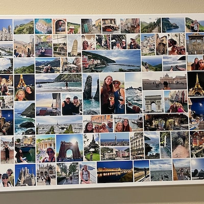 Photo Collage Canvas Print Custom Designed Very Large Extra Large ...