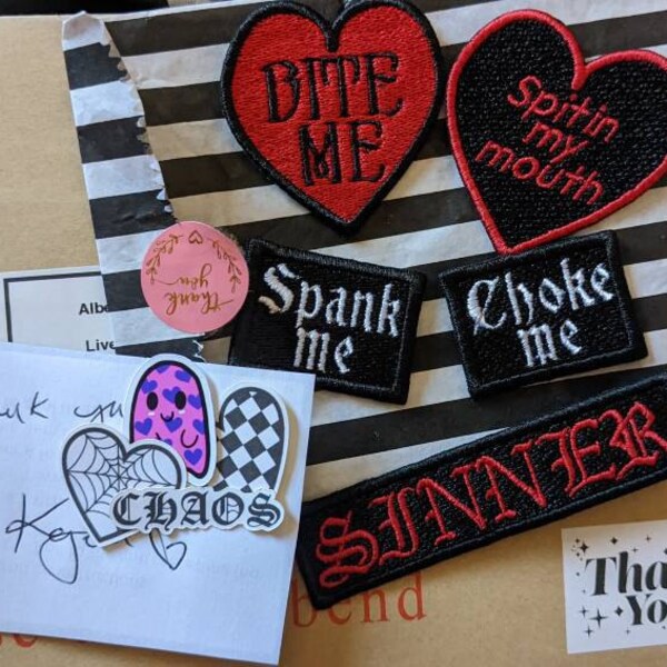 Heart Knife Patch Embroidered Patches, Tattoo, Flash Sheet Art, Outline ...