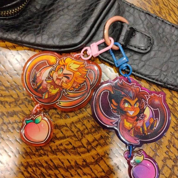 The Amazing Digital Circus Keychains - Etsy