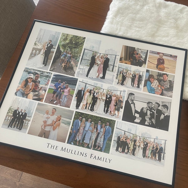 PICTURE COLLAGE Printable | up to 10 Photos Collage |digital File ...