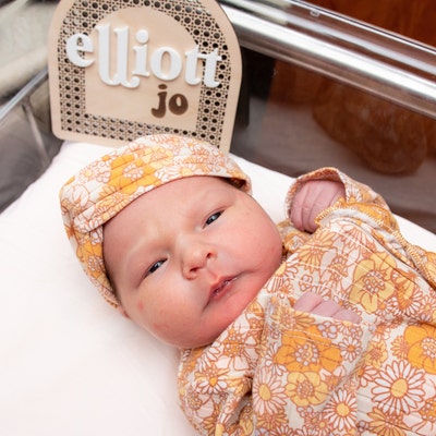 Baby Birth Announcement Sign, Boho Baby Arch Name Sign, Boho Birth ...