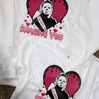 I'll Never Stop Chasing You SVG, Horror Valentine's Day SVG, Funny ...