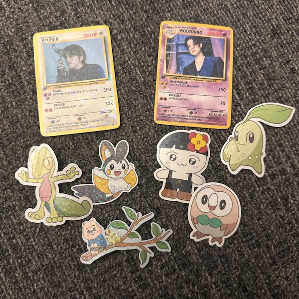 Ateez Mailing Sticker Set // Ateez Inspired Stickers // Ateez Deco ...
