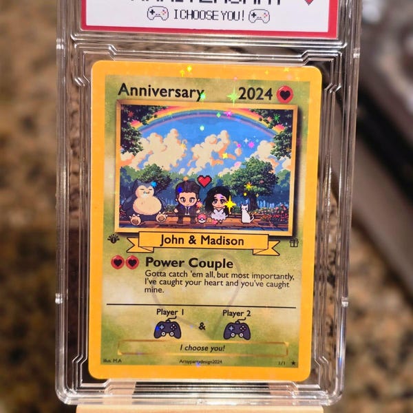 Pokemon Pregnancy Card, Pokemon Gender Reveal, Custom Pokemon Card ...