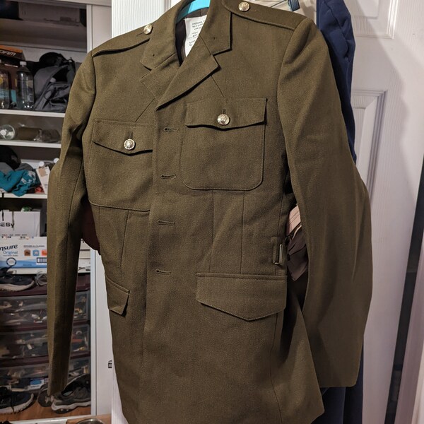 Original British Military Formal Jacket Military Surplus Uniform Issue ...