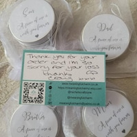 Mum Memorial Keepsake, Funeral Keepsake, Ashes, Lock of Hair, Memorial ...