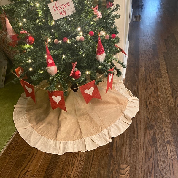 Valentines Day Decor, Heart Banner, Heart Bunting, Heart Garland ...