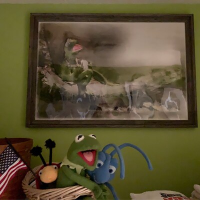 The Rainbow Connection / Playroom Art / Muppets / Kermit the Frog ...