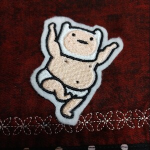 Buff Baby Finn Iron on Adventure Time Patch - Etsy UK
