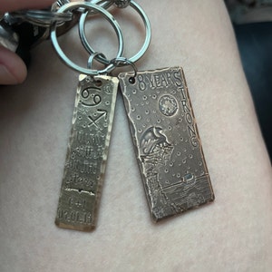 Roman Numeral Date Pocket Token Pocket Coin Love Token - Etsy