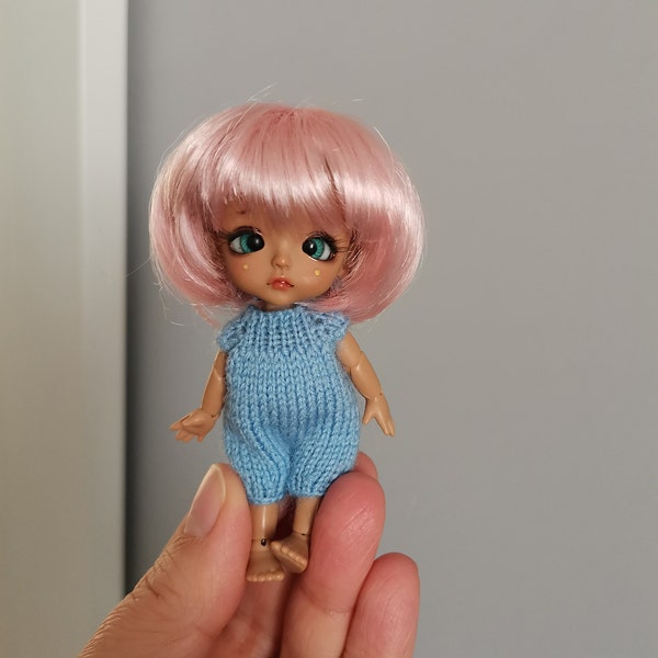 Fatiao - New BJD Dollfie Pukipuki BF Pocket 3-4" Doll Wig - Pink - Etsy
