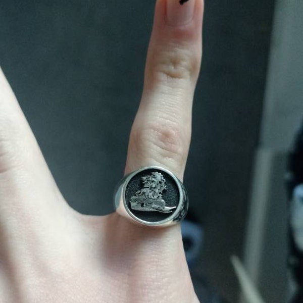 Stone Signet Ring ,signet Ring Size,signet Ring Women,signet Ring Gold ...