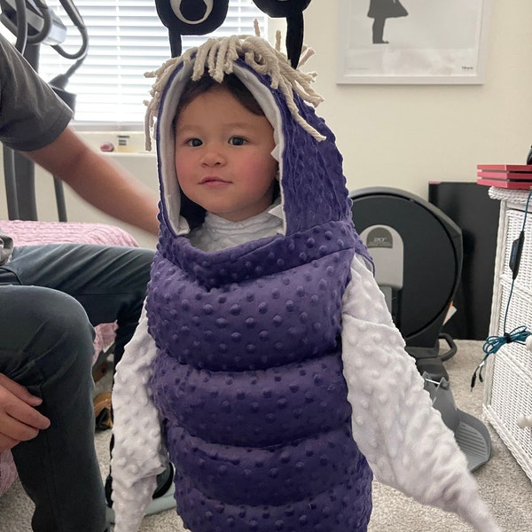 Boo Costume, Purple Monster Costume - Etsy