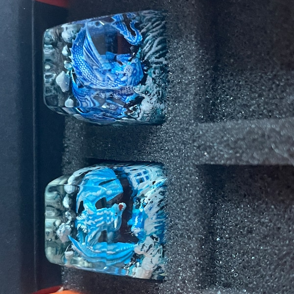 Dragon Custom Keycaps, Artisan Keycap, Artisan Keycaps Anime, Cherry MX ...