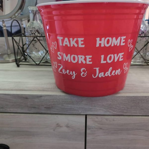 Custom Ice Bucket Gift Beer Bucket Personalized Ice Bucket Plastic ...