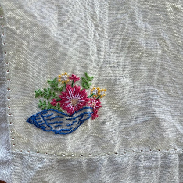 Floral Wreath Embroidery Pattern, Flower Border Embroidery Design ...
