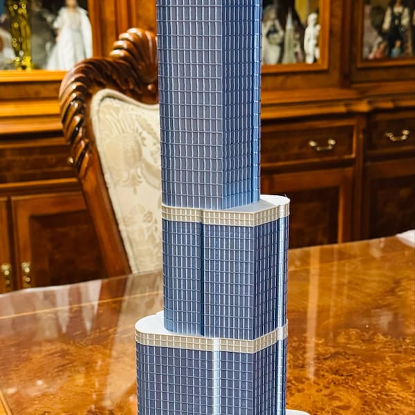 Willis Tower Model – Sears Tower Model, Chicago Skyline Architecture ...